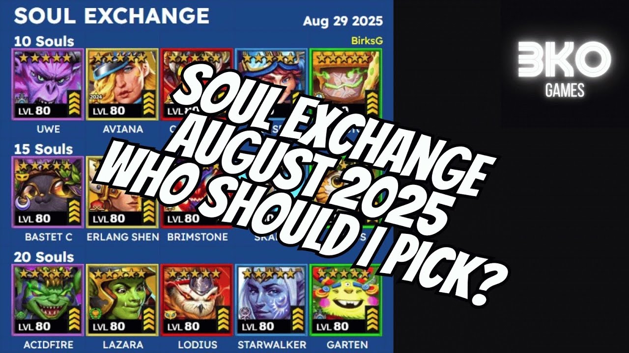 Top Picks in Soul Exchange Plus Full Hero Review! Empires & Puzzles ...