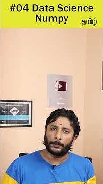 #04 What is Numpy in tamil #datascience #viralvideo #viralshorts #shorts #numpy #python #tamil ...