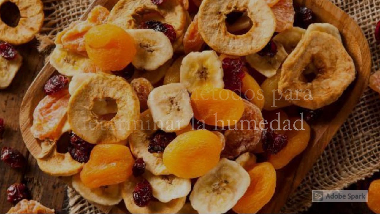 Determinación de humedad en alimentos - YouTube