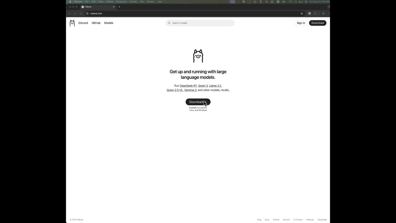 Installing Ollama on MAC OS - YouTube