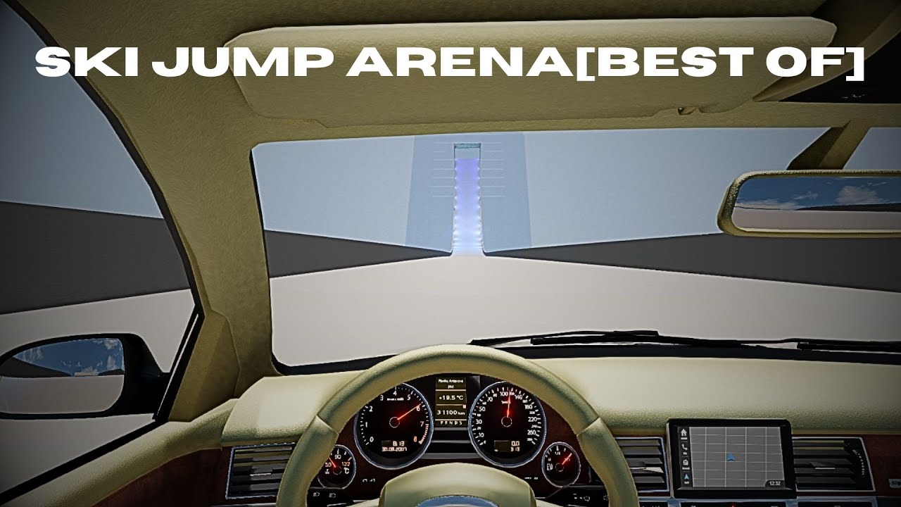 Ski Jump Arena [BEST OF] | BeamNG Drive [Ep.183] - YouTube