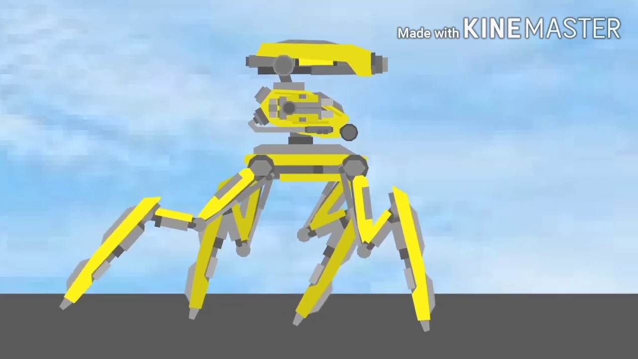 Mech Test 1 (Stick Nodes) - YouTube