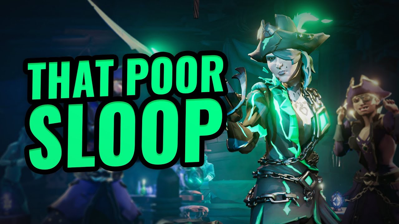 THAT POOR SLOOP 😅😅😅 | Sea of Thieves PvP Gameplay | ft. Ginger ...