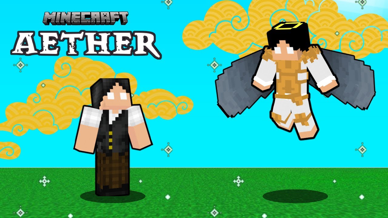 Minecraft Aether #1 - NOVA SÉRIE COM O MOD MAIS NOSTÁLGICO! - YouTube