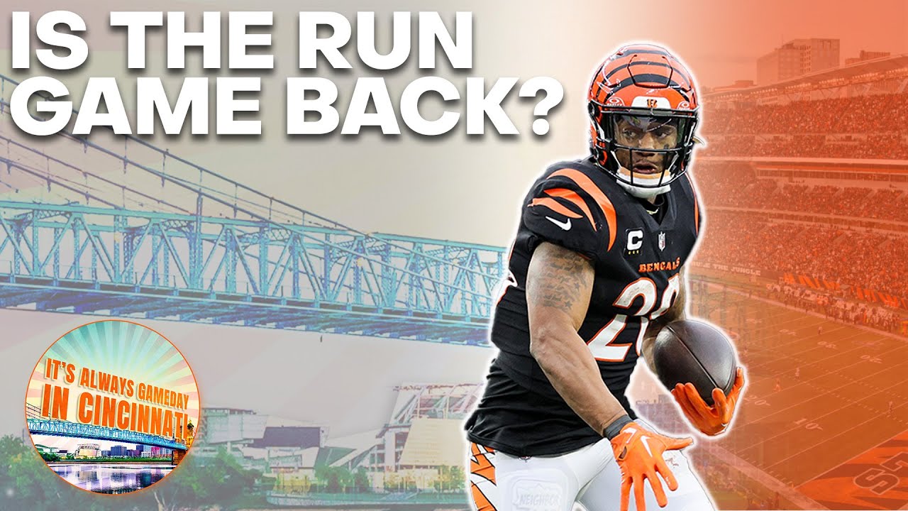 The Run Game Is Back? | It's Always Gameday In Cincinnati - YouTube