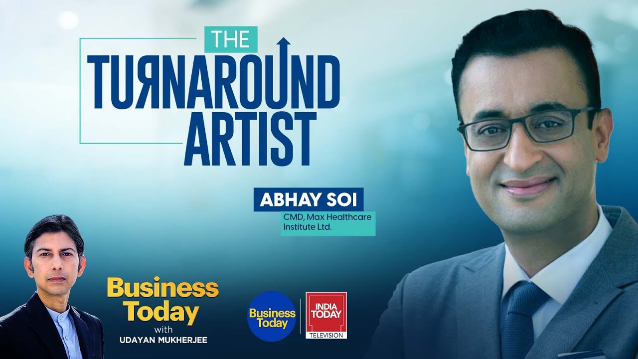 Udayan Mukherjee Exclusive With Max Healthcare CMD Abhay Soi - YouTube