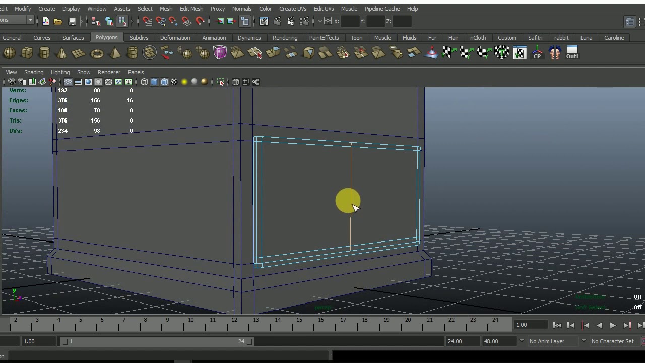 Maya Modeling Tutorial - Cabinet - YouTube