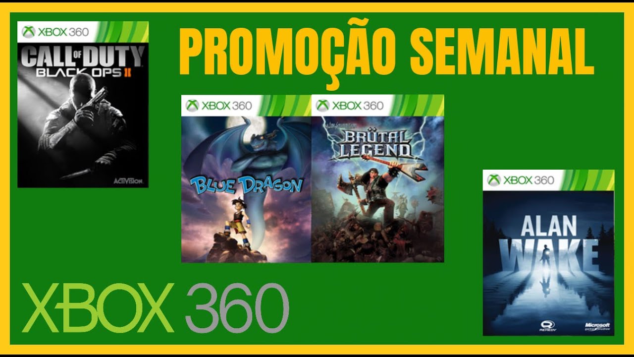 PROMOÇÃO GAMES XBOX 360 MICROSOFT STORE - YouTube