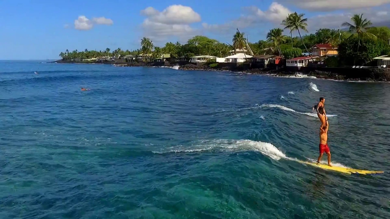 Tandem Surf video in Hawaii - YouTube
