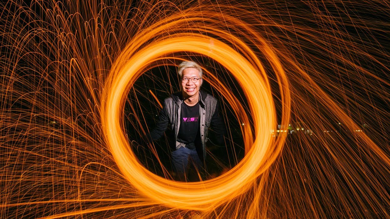 MELUKIS RODA API!! - YouTube