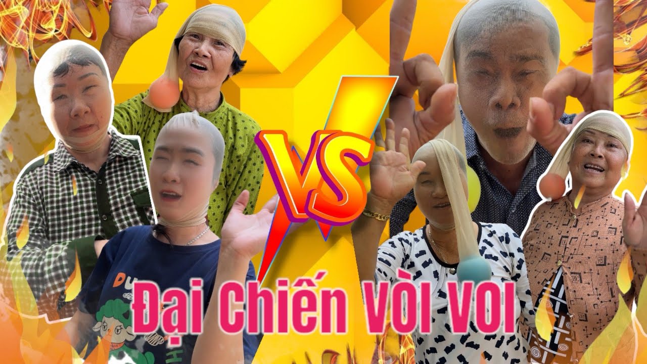 Cười bể bụng với trò chơi voi vỏi vòi voi - YouTube