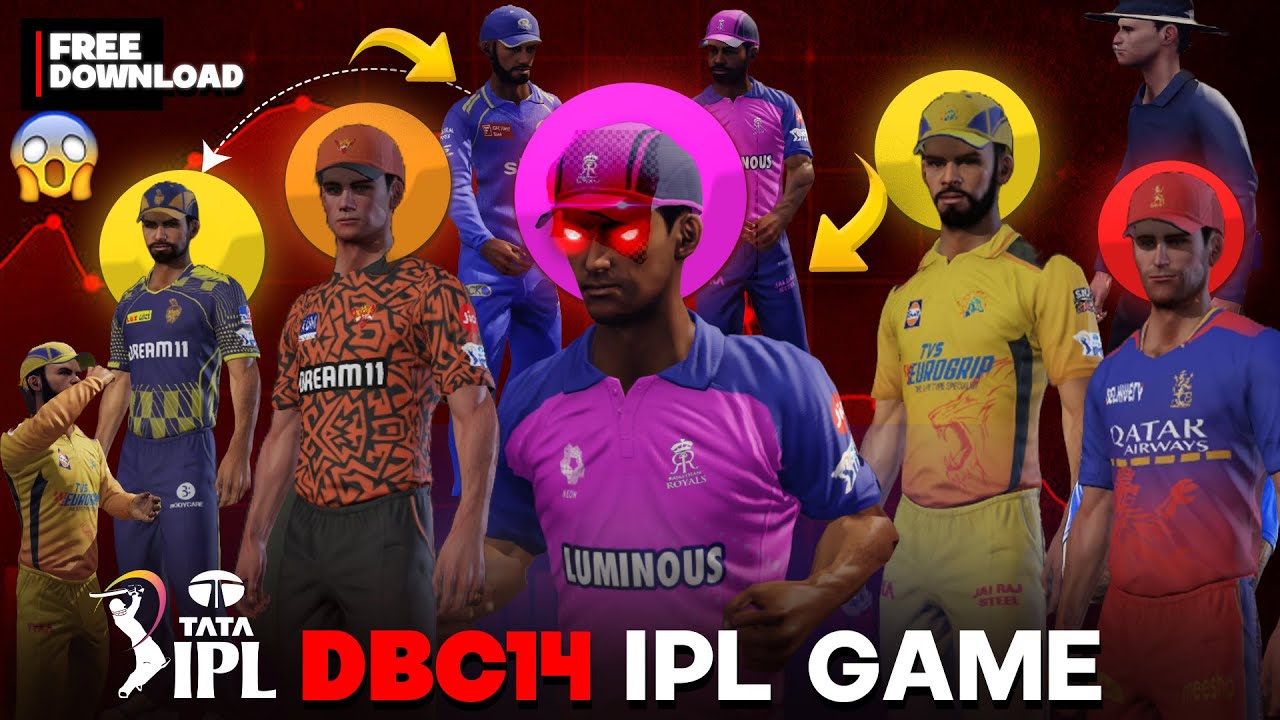 Watch Before Deleted.... DBC14 IPL 2024 Game ! Best IPL Game for PC ...