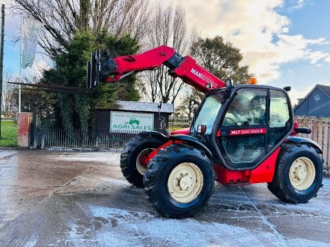 MANITOU MLT629-120 4WD TELEHANDLER *AG-SPEC* C/W PICK UP HITCH - YouTube