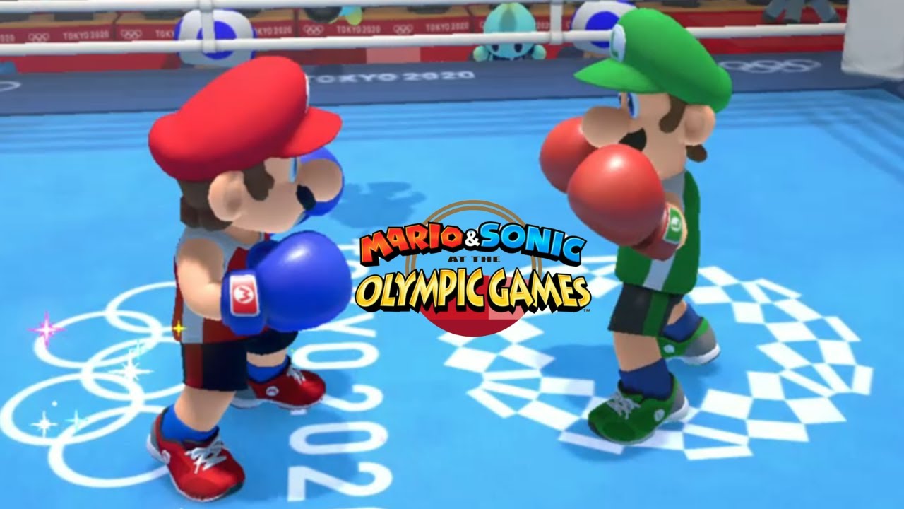 Boxing Mario & Luigi At The Olympic Games Tokyo 2020 Event Boxing ...