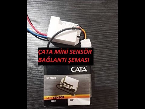 Çata mini sensör bağlantası nasıl yapılır?