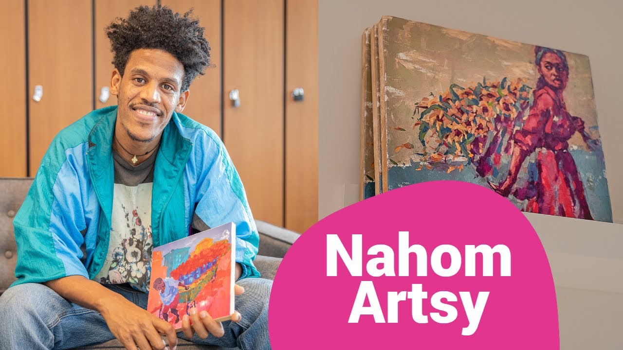 Seattle visual artist Nahom Ghirmay shares his journey woven by connection & community in his ...