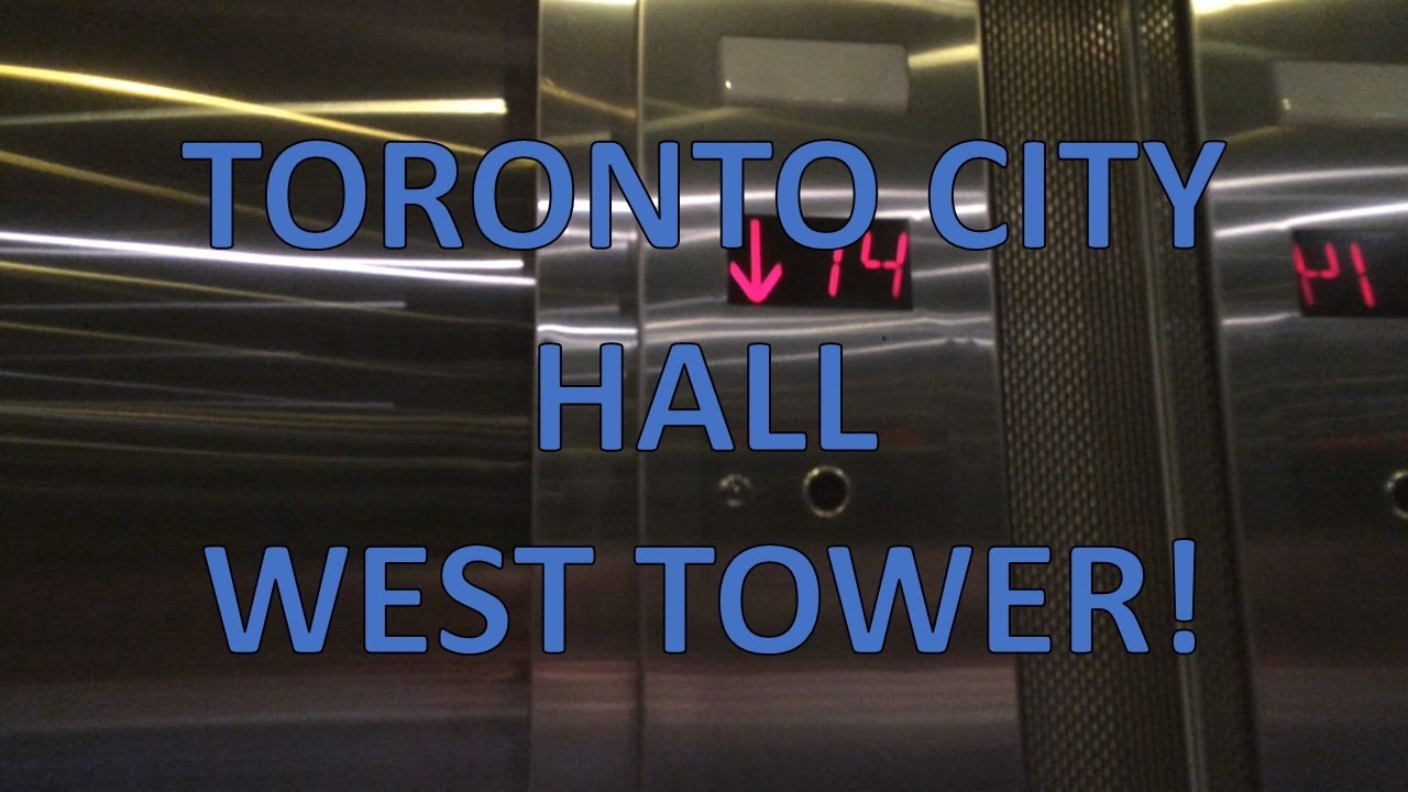 OTIS High-Speed Autotronic Elevators @ Toronto City Hall West Tower ...