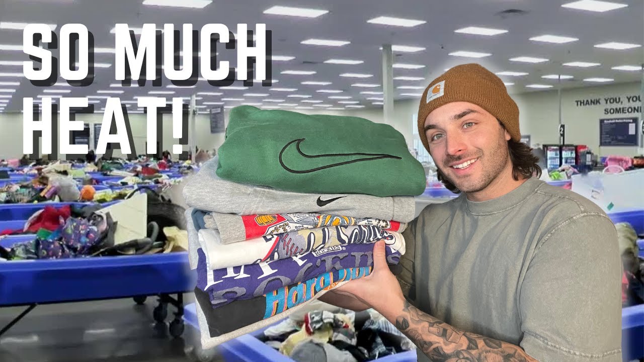 Goodwill Bins Thrift Haul Ep. 2 | 2023 Vintage Clothing - YouTube