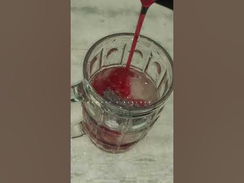 #Shorts Rose Sarpath Recipe ll வெயிலுக்கு சில்லுனு ஒரு சர்பத் ll Summer ...