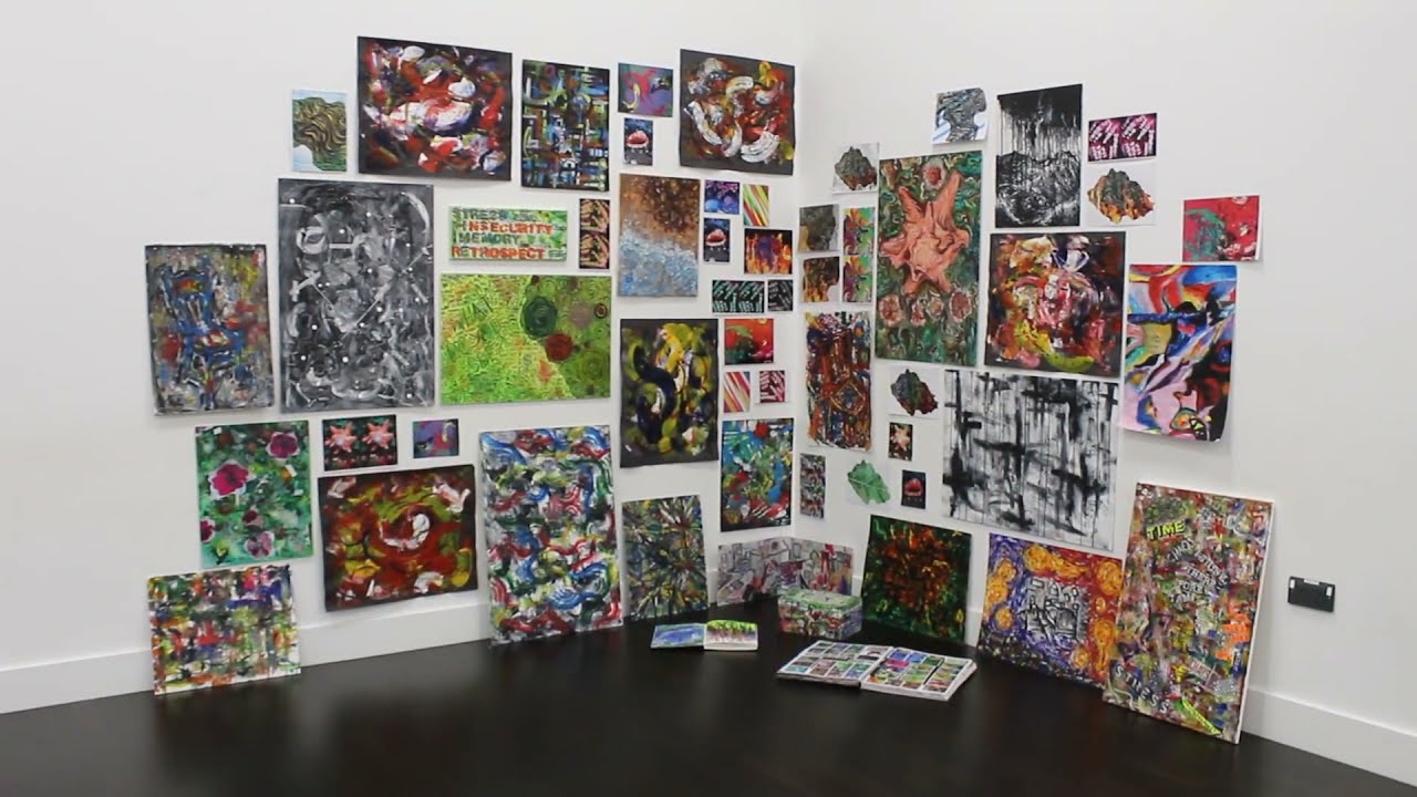 Student Exhibition Video - A Level Fine Art Coursework - YouTube