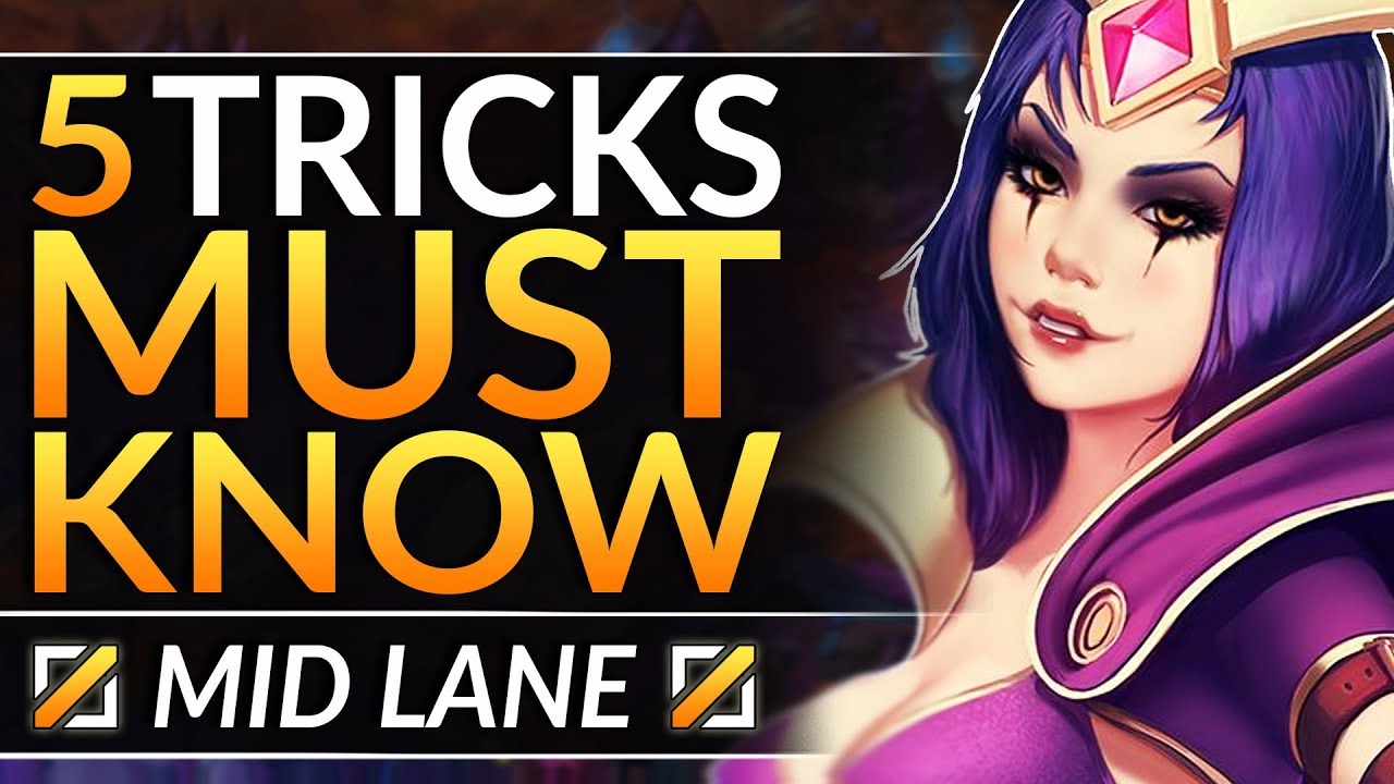 5 CHALLENGER Tricks EVERY Mid Must Know - Simple Tips to RANK UP FAST ...