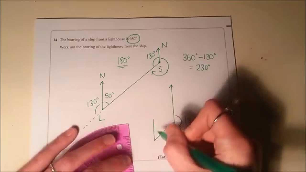 November 2012 P1 1MAO Q14 Bearings - YouTube