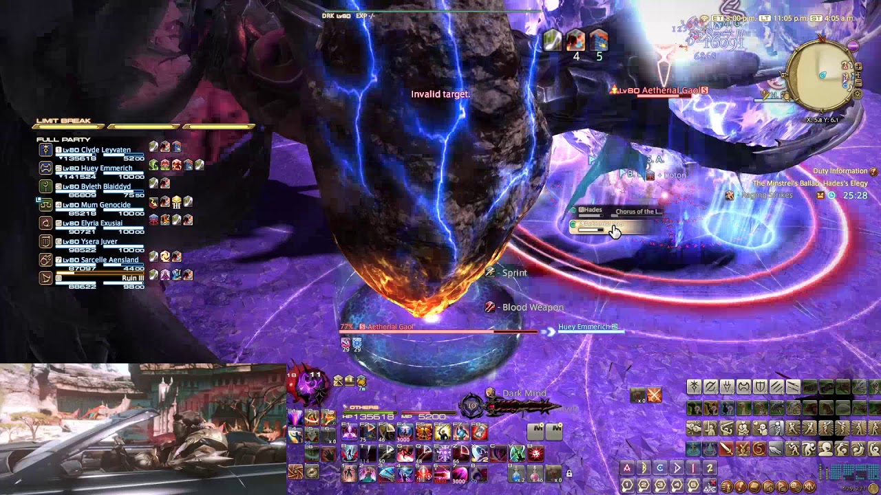 Final Fantasy XIV - Hades's Elegy (Extreme) - Hades Ex Clear - YouTube