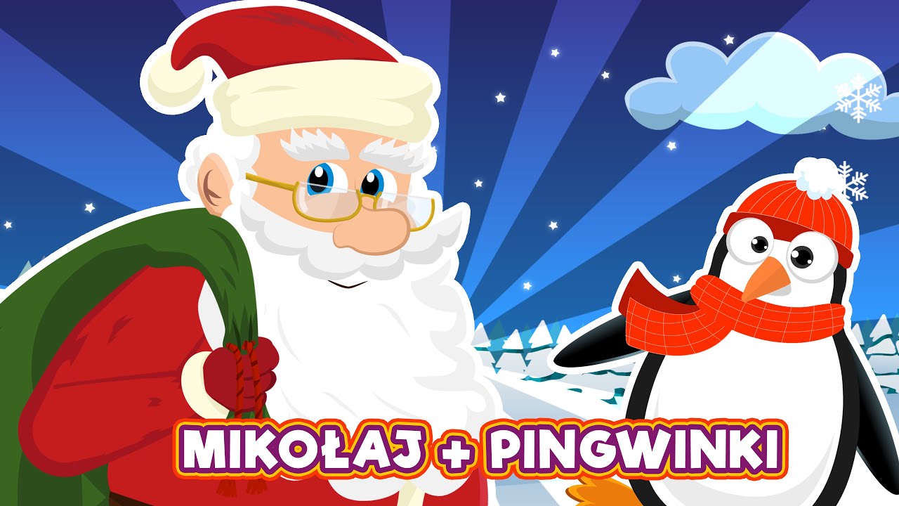 Gdzie Mikołaj🎅🏻 + Pingwinki🐧 - Śpiewające Brzdące Piosenki Dla Dzieci ...