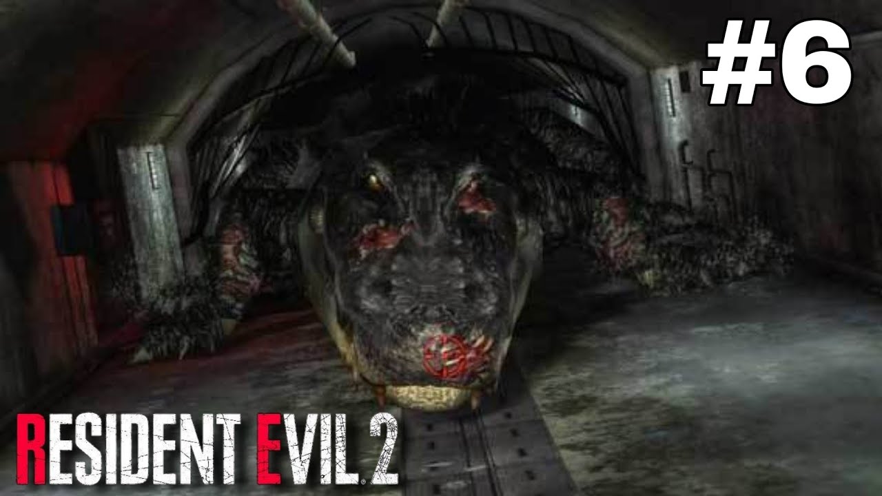 RESIDENT EVIL 2 REMAKE: #6 - O CROCODILO GIGANTE DO ESGOTO! | LEGENDADO ...
