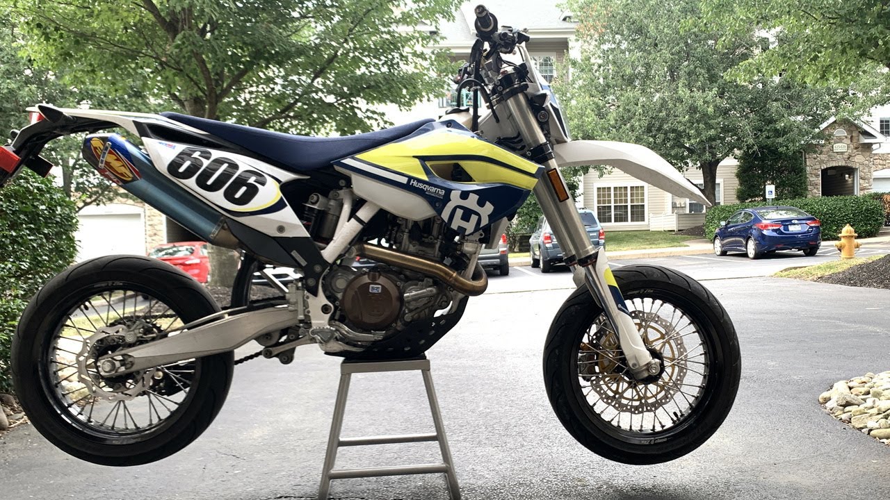 FE501 Supermoto Dream Build: Disassembly + Leakdown Test - YouTube