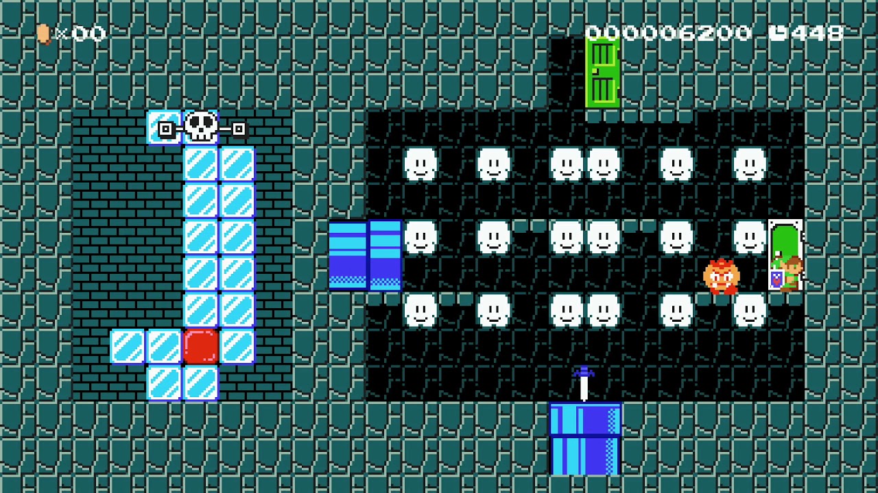 Zelda NES Dungeon No. 2 by James L 99 🍄 Super Mario Maker 2 Switch #api ...