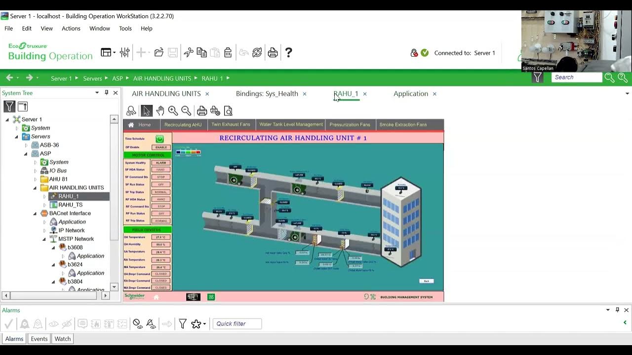 How to engineer an online BMS project Part 14. b3 Bacnet devices re-downloading of all objects ...