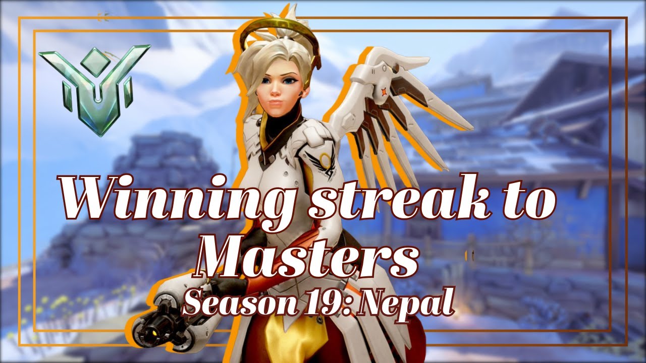 Winning streak to MASTERS! - Masters Season 19 - Mercy Overwatch 2 ...