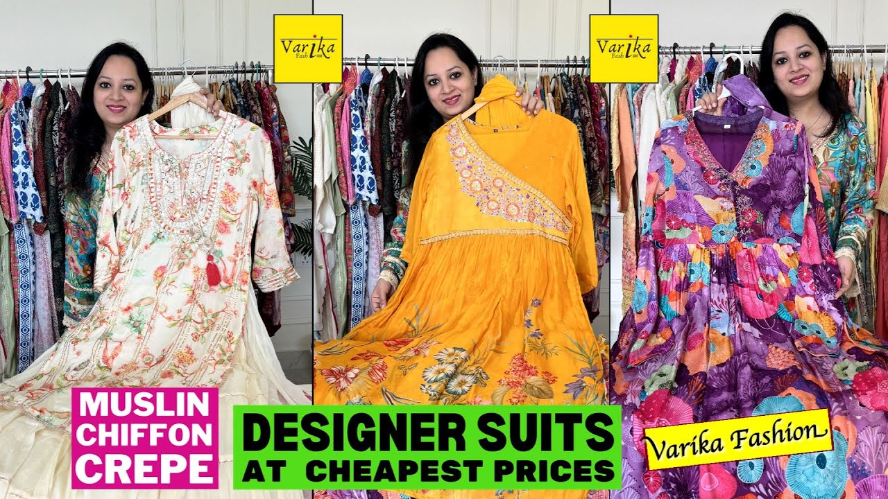 Stylish and Budget Friendly Suits from Varika Fashion|Elegant Suits in ...