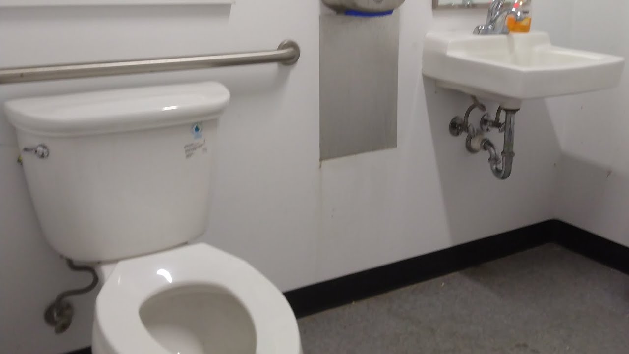 dollar tree restroom - YouTube