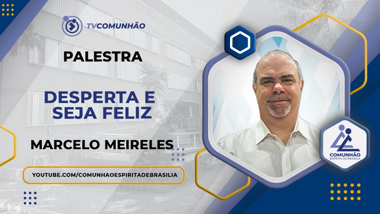 DESPERTA E SEJA FELIZ - Marcelo Meireles (PALESTRA ESPÍRITA) - YouTube