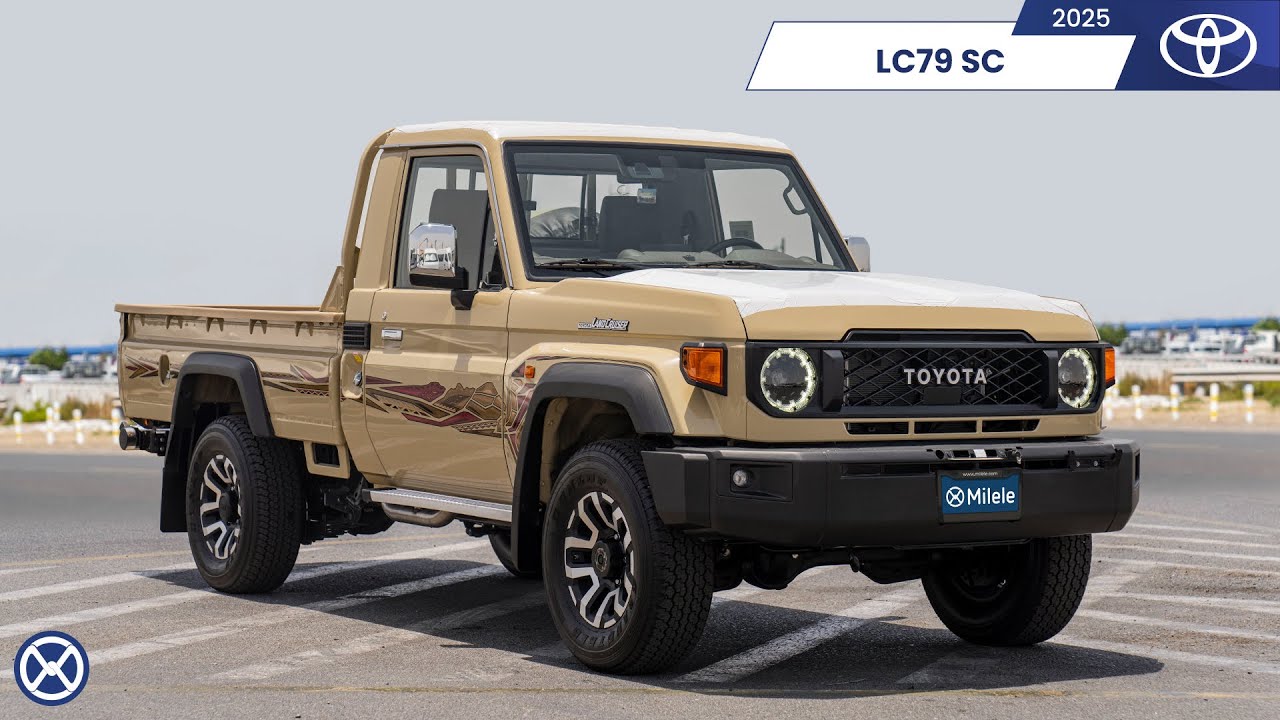 TOYOTA LAND CRUISER LC79 SC 2.8D AT MY2025 | LLC79SC2.8D_13 | MILELE ...