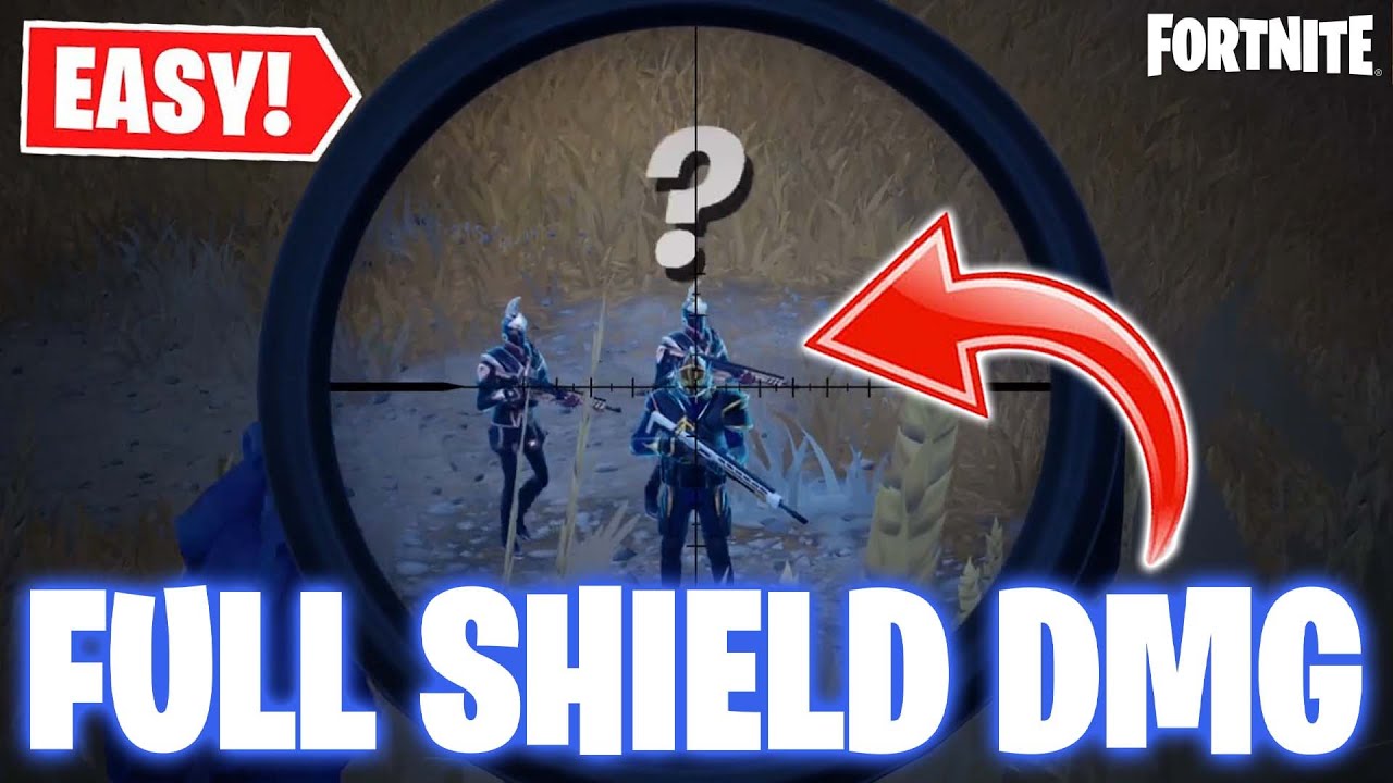 How to *EASILY* Damage Opponents While At Full Shields | Fortnite C5S2 ...