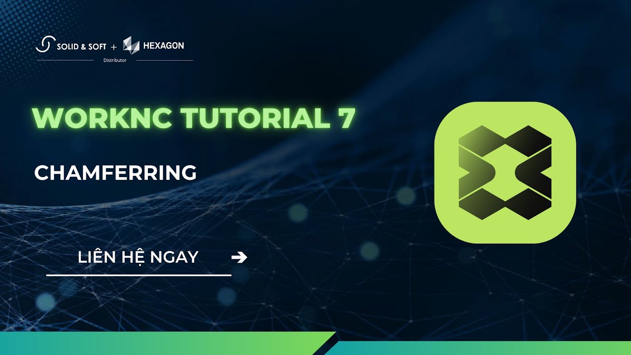 WORKNC TUTORIAL 7: Chamferring - YouTube