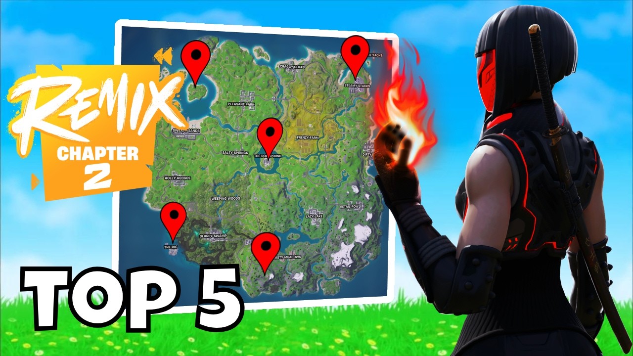 Where To LAND In Chapter 2 OG Remix? - YouTube