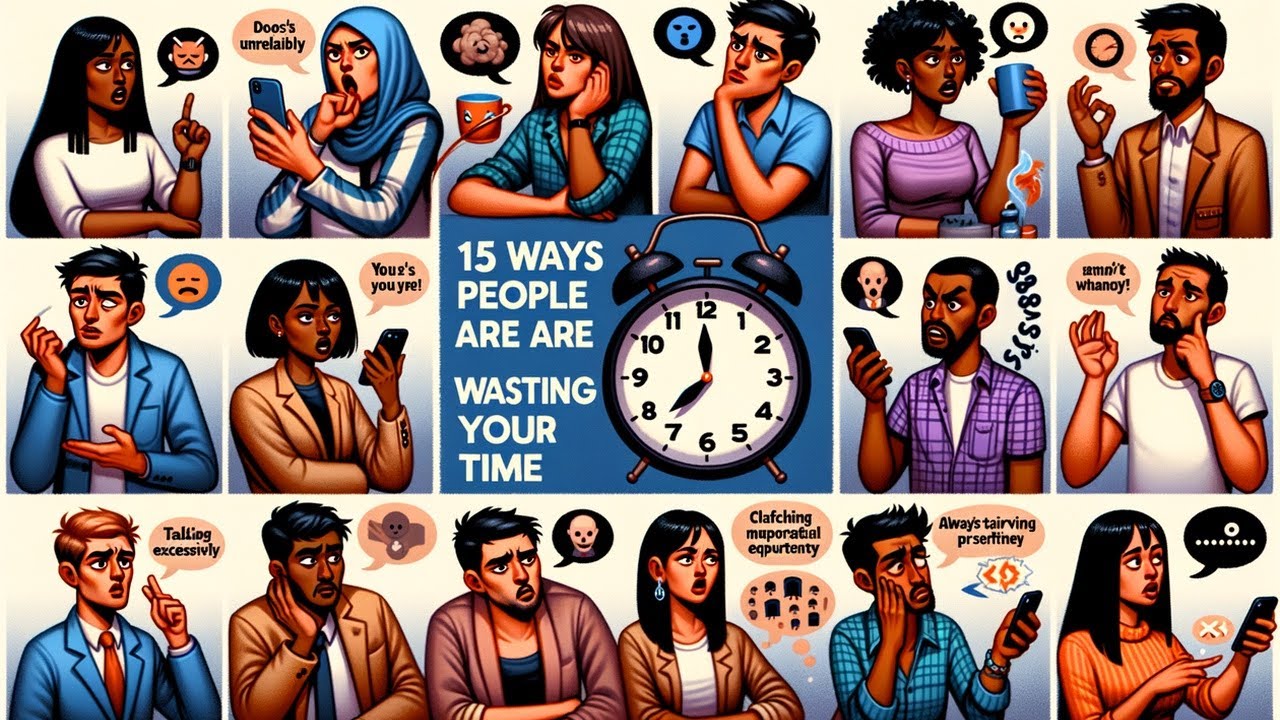 15 Time Thieves: How People Waste Your Time - YouTube