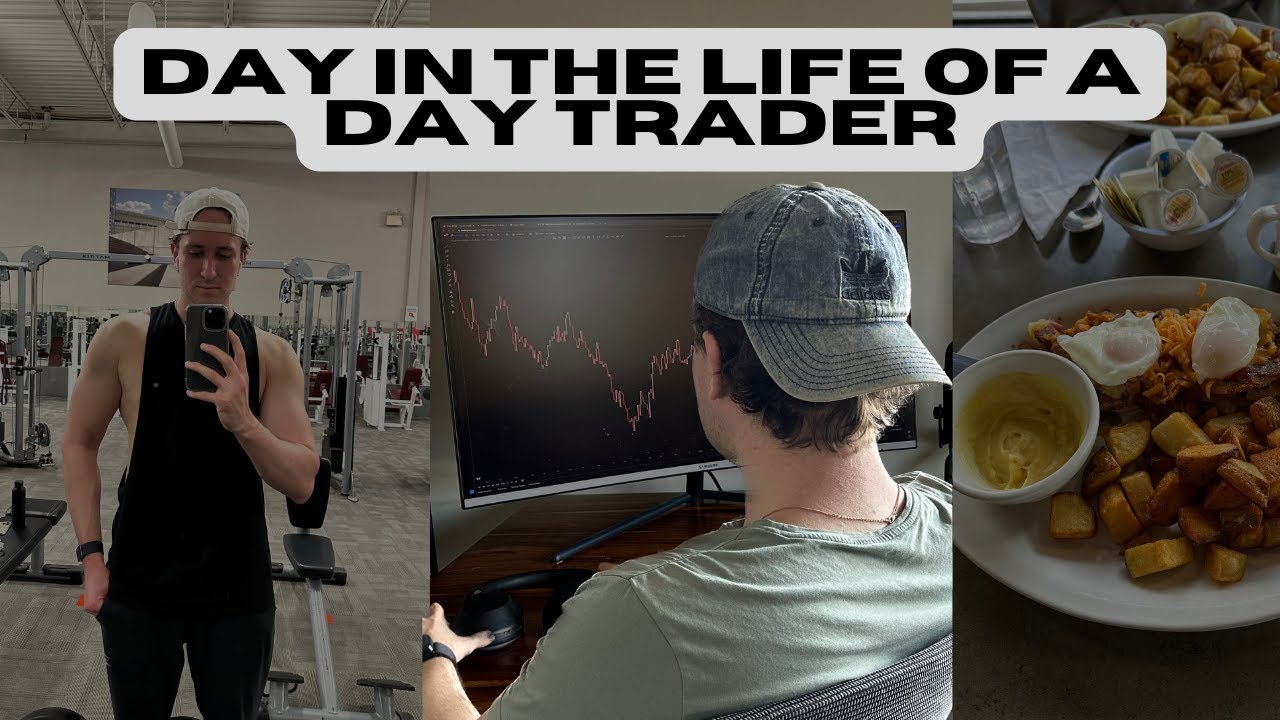 DAY IN THE LIFE of a Forex Day Trader - YouTube