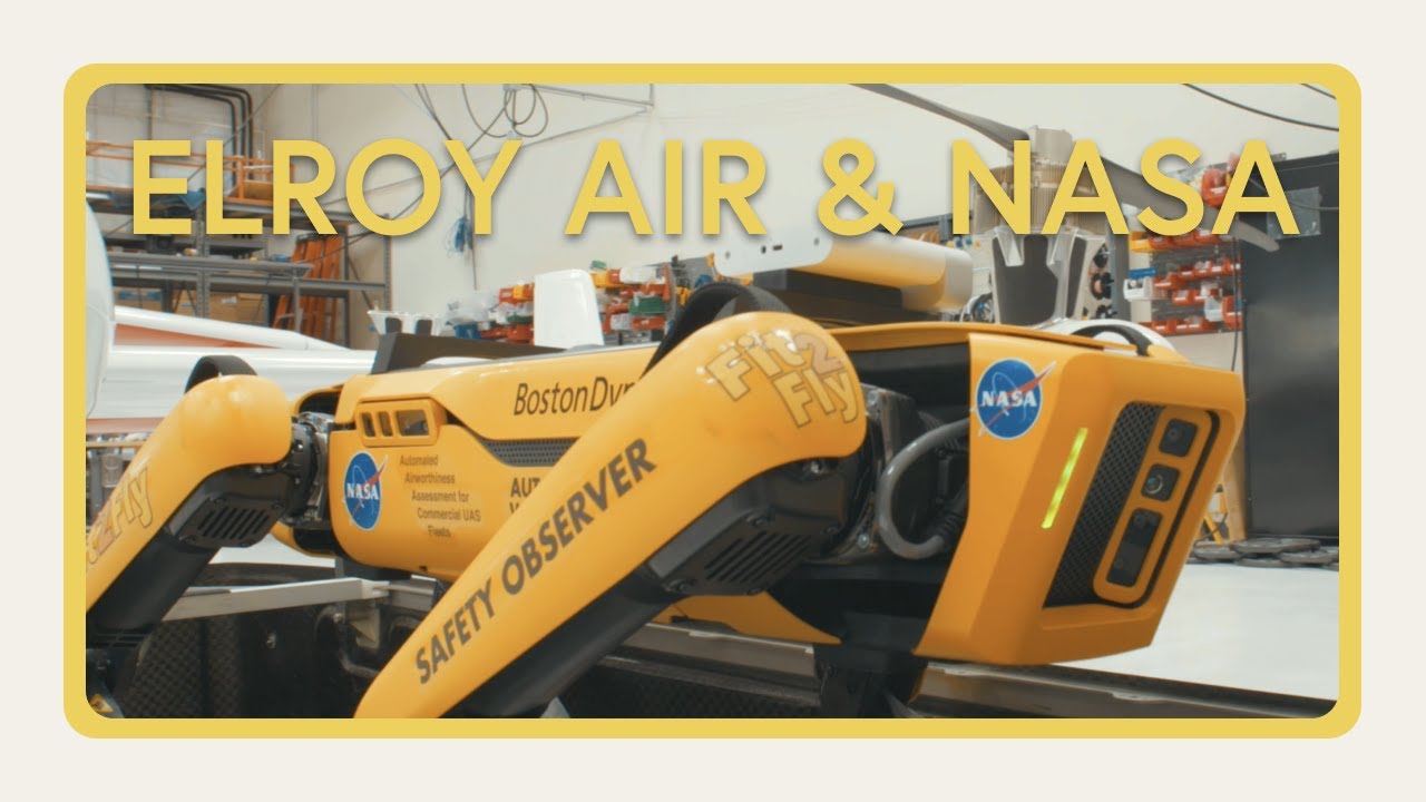 Elroy Air & NASA // Chaparral VTOL Aerial Cargo Platform - YouTube