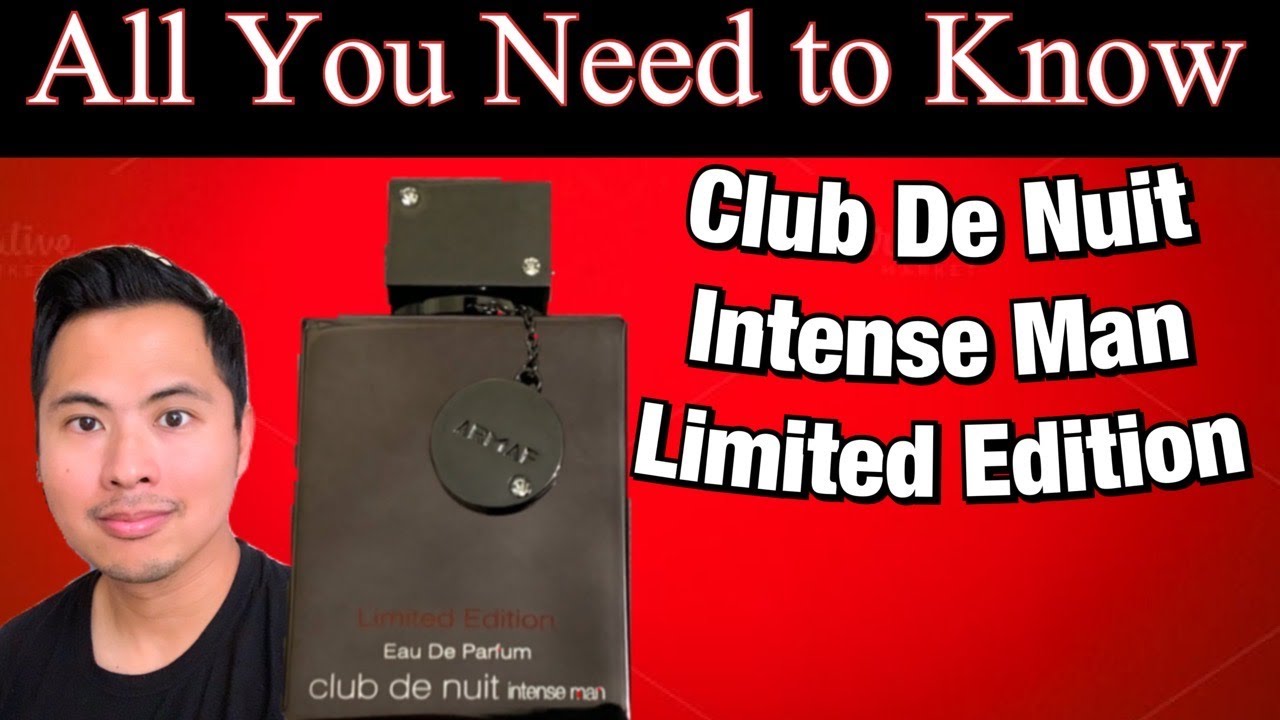 ARMAF CLUB DE NUIT INTENSE MAN LIMITED EDITION EDP Review | All you ...