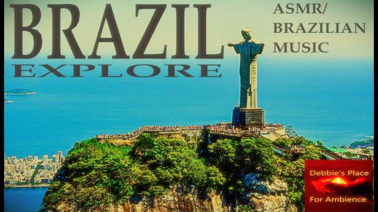 Brazil🌊FLY OVER ASMR🌊 Passionate Brazil🌊Bossa Nova Music🌊Explore Brazil ...