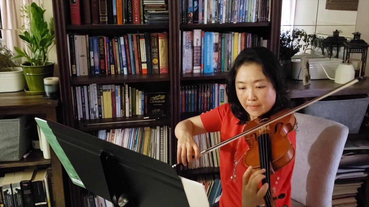Bach Double Concerto, 1st mvmt (Part 1 - Suzuki Bk 4 & 5) - Violin Play ...