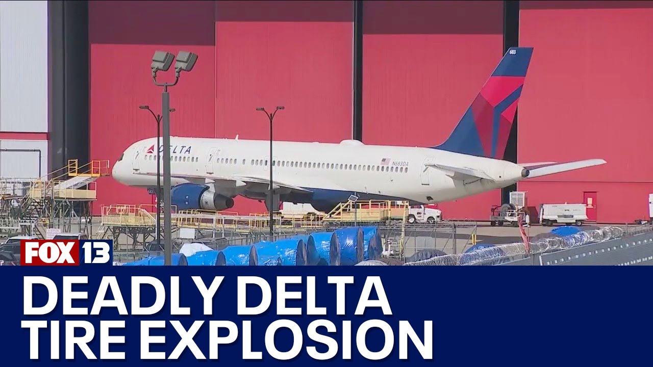 Delta employees killed by exploding plane tire in Atlanta: Report | FOX ...
