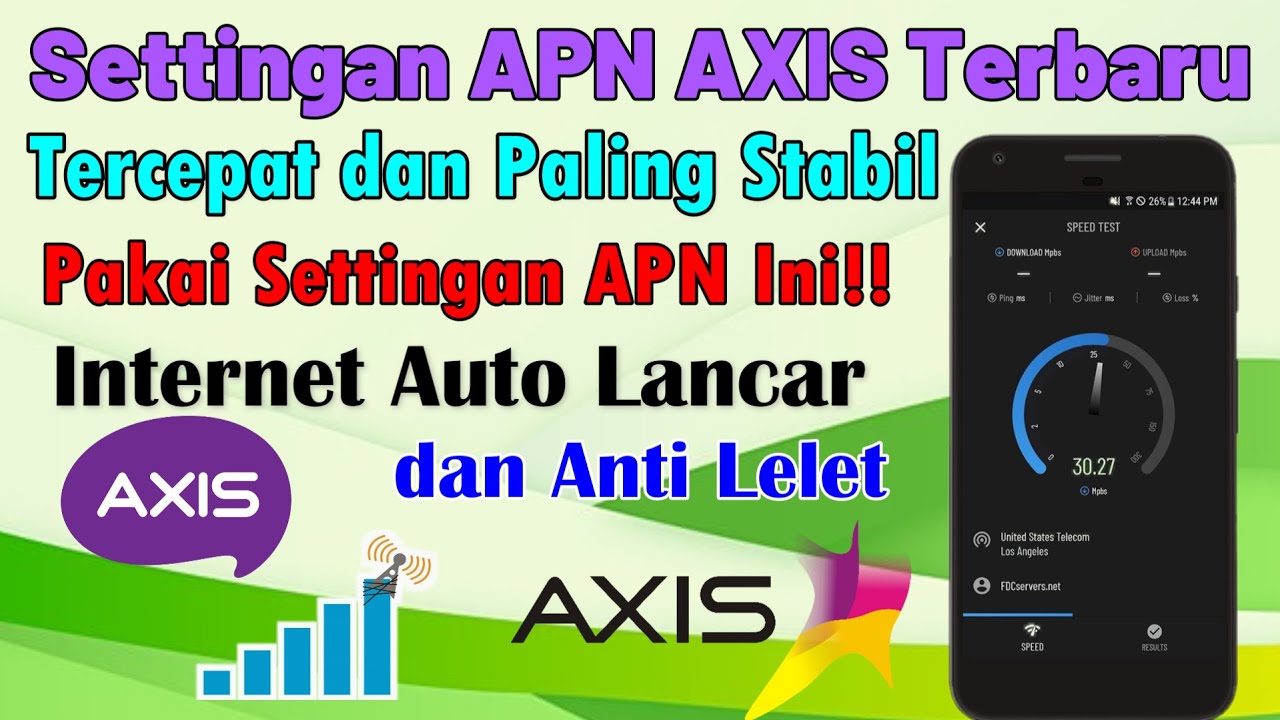 Settingan APN AXIS Terbaru, Tercepat dan Paling Stabil |Pakai Settingan ...