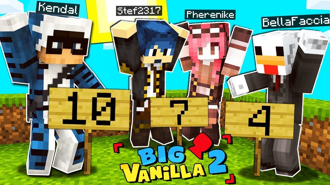 VALUTO LE COSTRUZIONI DELLA BIG VANILLA 2 SU MINECRAFT! - YouTube