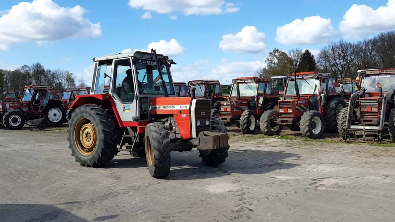 Massey Ferguson 690 very good condition - YouTube